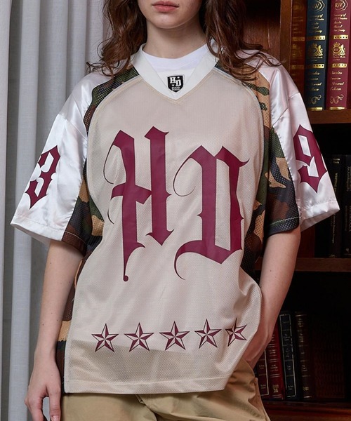 HOODHOOD tシャツ 「UNISEX」HOODHOOD／CAMOメッシュT レディース メンズ : ZOZOTOWN Yahoo!店 ...