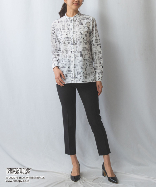 NARACAMICIE（ナラカミーチェ） ブラウス シャツ 「PEANUTS