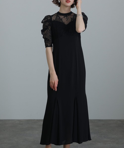 atlo 「atlo」 半袖ワンピース L ブラック レディース : ZOZOTOWN Yahoo!店 - 通販 - Yahoo!ショッピング