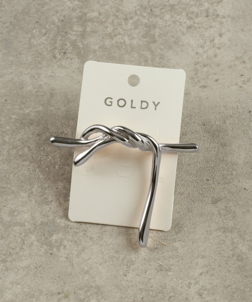 GOLDY（ゴールディ） ヘアゴム ツイスト ノット メタル ヘアカフ : ZOZOTOWN Yahoo!店 - 通販 - Yahoo!ショッピング