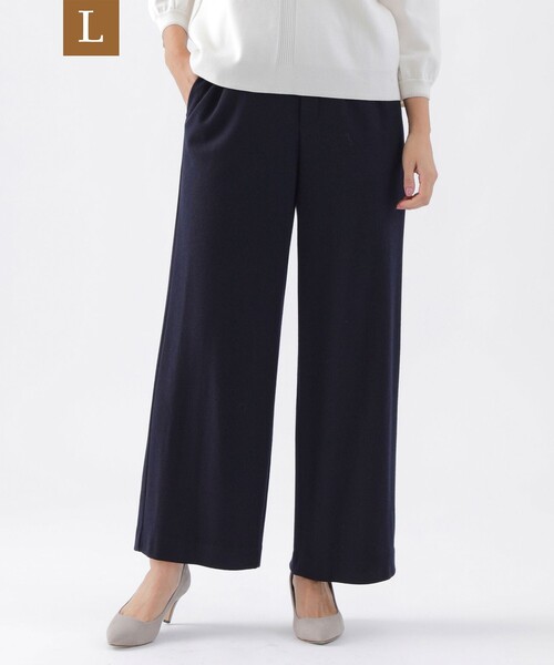 TRANS WORK パンツ 「L」「ウォッシャブル」ラグジュアリースムースワイドストレートパンツ レディース : ZOZOTOWN Yahoo!店 - 通販 - Yahoo!ショッピング