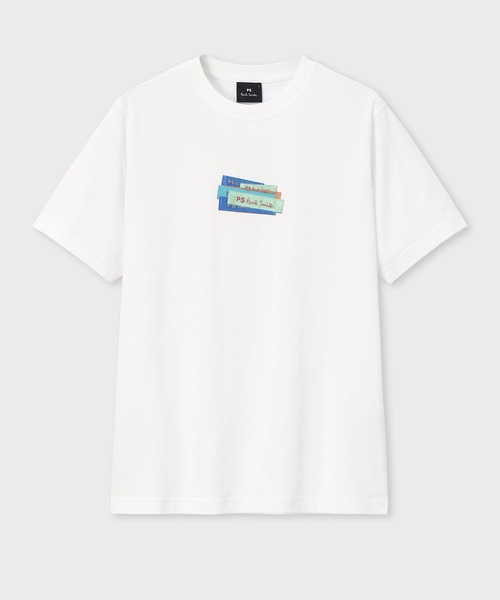 PS Paul Smith tシャツ Tag Collage” Tシャツ / 152563 011R メンズ : ZOZOTOWN Yahoo!店 - 通販 - Yahoo!ショッピング