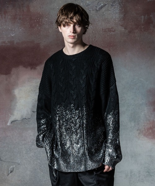 glamb 「glamb」 長袖ニット L ブラック メンズ : ZOZOTOWN Yahoo!店 - 通販 - Yahoo!ショッピング