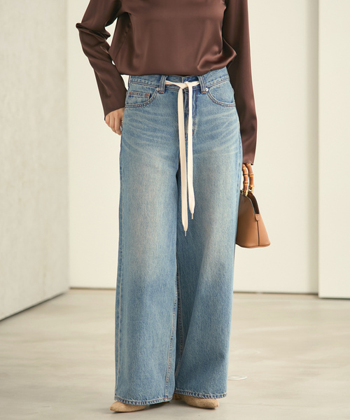 plage（プラージュ） デニムパンツ 38 ブルー レディース : ZOZOTOWN Yahoo!店 - 通販 - Yahoo!ショッピング