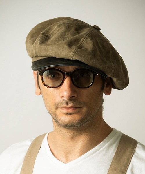 帽子 キャスケット 【Mr.FATMAN】 JOHNNY OX LEATHER CASQUETTE :68242523:ZOZOTOWN Yahoo!店 - 通販 - Yahoo!ショッピング