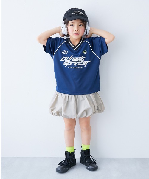 devirock（デビロック） スカート 水はじく 撥水 ナイロン バルーンギャザースカート（インパン付き） キッズ 子供服 女の子 : ZOZOTOWN Yahoo!店 - 通販 ...