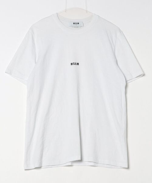 「MSGM」 ワンポイント半袖Tシャツ X-SMALL ホワイト メンズ : 85353524 : ZOZOTOWN Yahoo!店 - 通販 - Yahoo!ショッピング