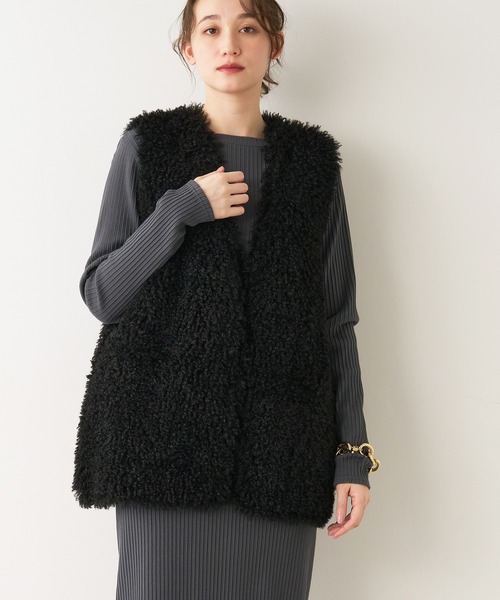 Yahoo!オークション - 「MICA&DEAL」 ベスト FREE ベージュ レディース