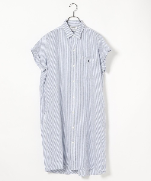 GYMPHLEX 「GYMPHLEX」 シャツワンピース FREE ブルー レディース : ZOZOTOWN Yahoo!店 - 通販 - Yahoo!ショッピング