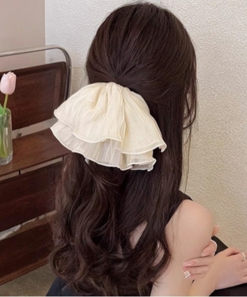 MASHIRO シュシュ 「MASHIRO」シアーフリルシュシュ（MA/EK336) : ZOZOTOWN Yahoo!店 - 通販 ...