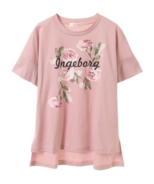 INGEBORG tシャツ Tシャツ プレンチピオニーワンポイントpt.カットソー レディース : ZOZOTOWN Yahoo!店 - 通販 - Yahoo!ショッピング