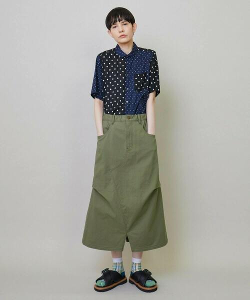 FRAPBOIS（フラボア） スカート カーブカラー スカート : ZOZOTOWN