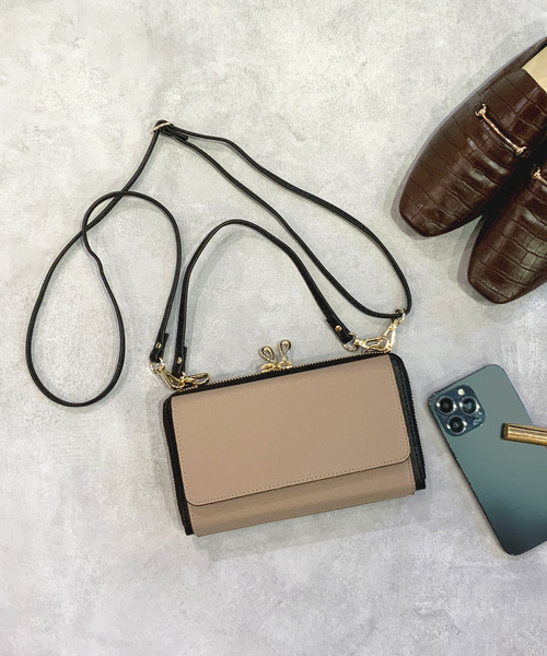 cache cache（カシュカシュ） ショルダーバッグ バッグ cachecache / WEB限定カラーコンビウォレットショルダーバッグ レディース : ZOZOTOWN Yahoo!店 ...