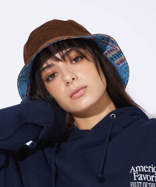 PENDLETON 帽子 ハット WEB限定「PENDLETON /ペンドルトン 」 CORDUROY HAT /コーデュロイ バケットハット /ユニセックス メンズ : ZOZOTOWN ...