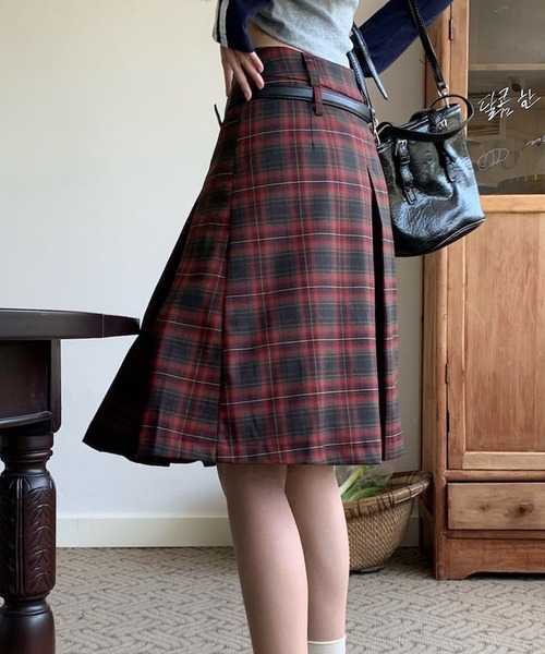 Yahoo!オークション - 「Chick」 スカート L レッド レディース