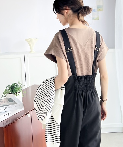 classicalelf 「classicalelf」 オーバーオール MEDIUM ブラック レディース : ZOZOTOWN Yahoo!店 - 通販 - Yahoo!ショッピング