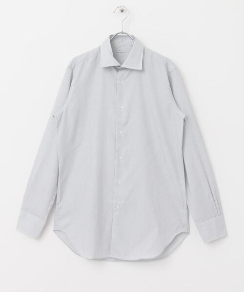 シャツ ブラウス メンズ 「イージーケア」LIFE STYLE TAILOR セミワイドグラフチェックシャツ :75377527 ...