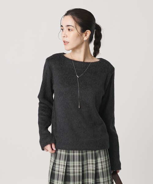 BEAUTY＆YOUTH UNITED ARROWS tシャツ シャギー ボートネックプル