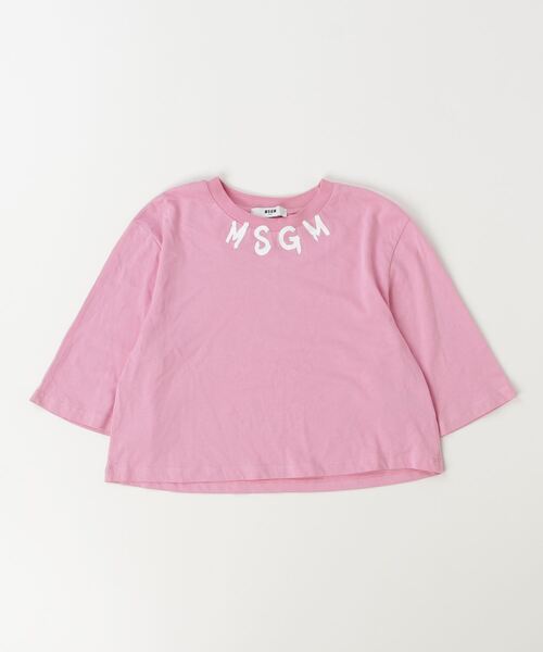 MSGM 「MSGM」 「KIDS」半袖カットソー 14Y ピンク キッズ : ZOZOTOWN Yahoo!店 - 通販 - Yahoo!ショッピング