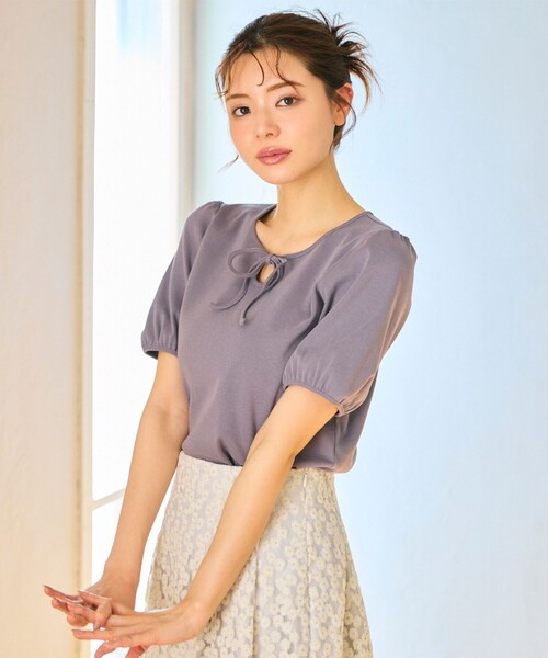 Feroux tシャツ 「洗える」リボンアクセント Tシャツ レディース : ZOZOTOWN Yahoo!店 - 通販 - Yahoo!ショッピング