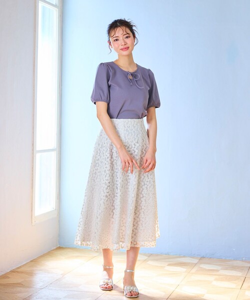 Feroux tシャツ 「洗える」リボンアクセント Tシャツ レディース : ZOZOTOWN Yahoo!店 - 通販 - Yahoo!ショッピング