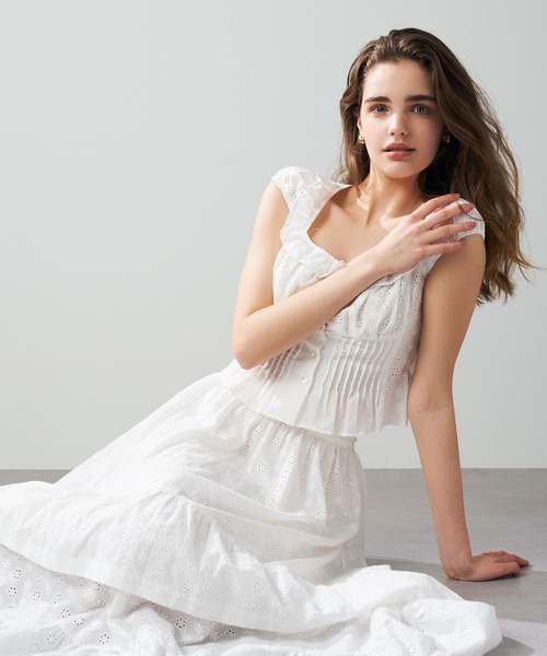 DEICY 「DEICY」 ノースリーブブラウス FREE オフホワイト レディース : ZOZOTOWN Yahoo!店 - 通販 - Yahoo!ショッピング