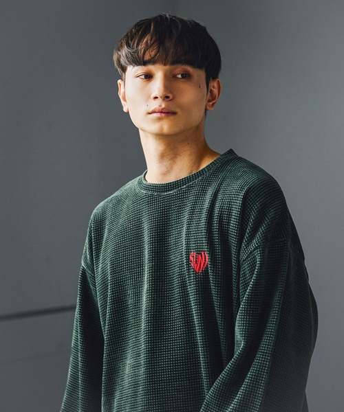 LAKOLE（ラコレ） トレーナー スウェット 刺繍カットモールプルオーバー / 595108 メンズ : ZOZOTOWN Yahoo!店 - 通販 - Yahoo!ショッピング