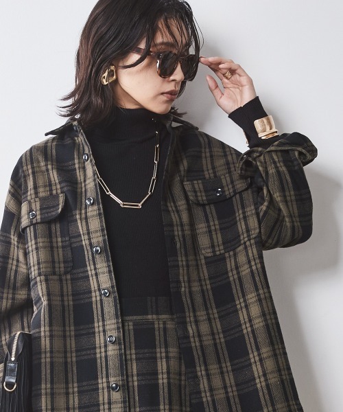 CHIC STYLE 「CHIC STYLE」 長袖シャツ 4L グリーン レディース : ZOZOTOWN Yahoo!店 - 通販 - Yahoo!ショッピング