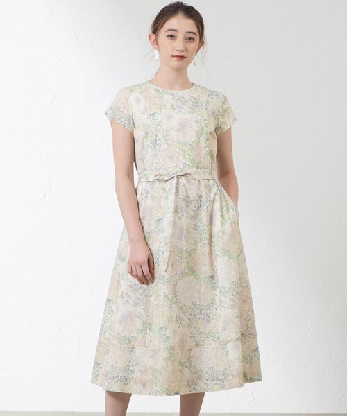 AMACA ワンピース Rose Xanthe フレンチスリーブワンピース : ZOZOTOWN Yahoo!店 - 通販 - Yahoo!ショッピング