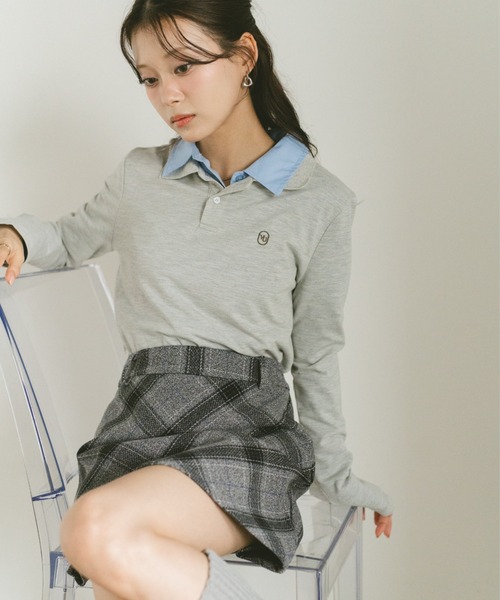 VANNIE U ポロシャツ ポロ ロングスリーブオーバルロゴポロシャツ レディース : ZOZOTOWN Yahoo!店 - 通販 ...