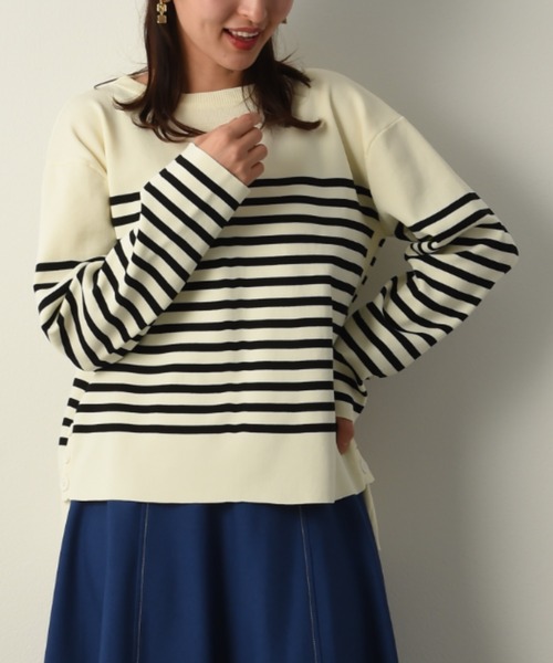 INTERPLANET ニット 【INTERPLANET WINGS】ダンボールニットボーダープルオーバー : ZOZOTOWN Yahoo!店 - 通販 - Yahoo!ショッピング