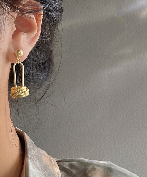 LA VORAGINE ピアス （ポスト：925シルバー）アレルギー対応マットピアス レディース : ZOZOTOWN Yahoo!店 - 通販 - Yahoo!ショッピング