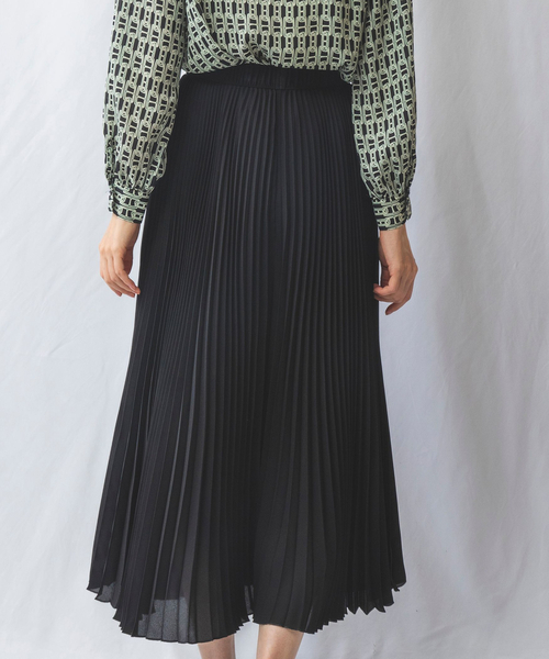 NARACAMICIE（ナラカミーチェ） パンツ ハイツイストシフォンプリーツ