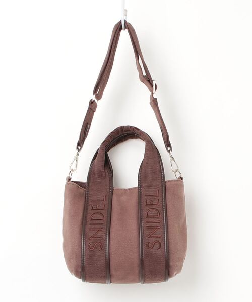 Yahoo!オークション - 「SNIDEL」 2WAYバッグ - ブラウン レディース