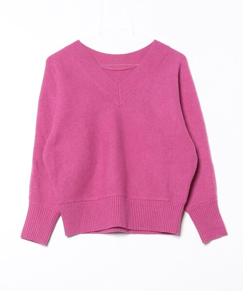 PLST 「PLST」 Vネックニット S ピンク レディース : ZOZOTOWN Yahoo!店 - 通販 - Yahoo!ショッピング