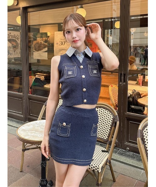 Darich セットアップ ステッチDDロゴニットセットアップ レディース : ZOZOTOWN Yahoo!店 - 通販 - Yahoo!ショッピング