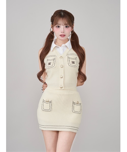 Darich セットアップ ステッチDDロゴニットセットアップ レディース : ZOZOTOWN Yahoo!店 - 通販 - Yahoo!ショッピング