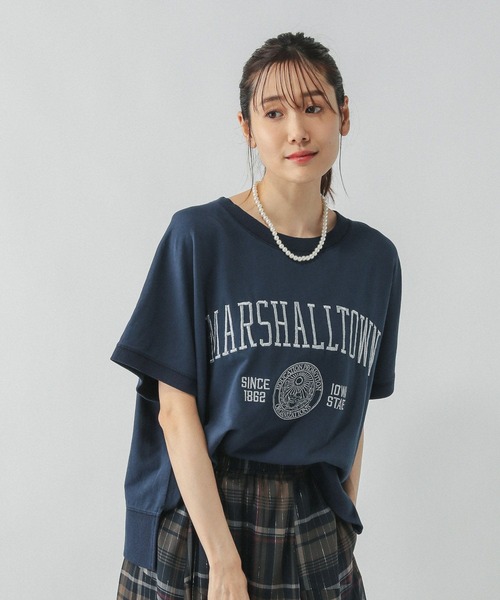GLOBAL WORK（グローバルワーク） tシャツ ピグメントカレッジプルオーバー/581155 レディース : ZOZOTOWN Yahoo!店 - 通販 - Yahoo!ショッピング