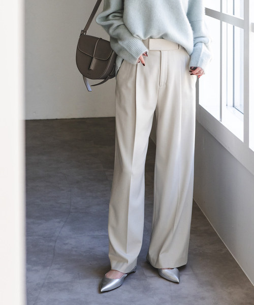 NOBLE 「NOBLE」 スラックス 38 ベージュ レディース : ZOZOTOWN Yahoo!店 - 通販 - Yahoo!ショッピング