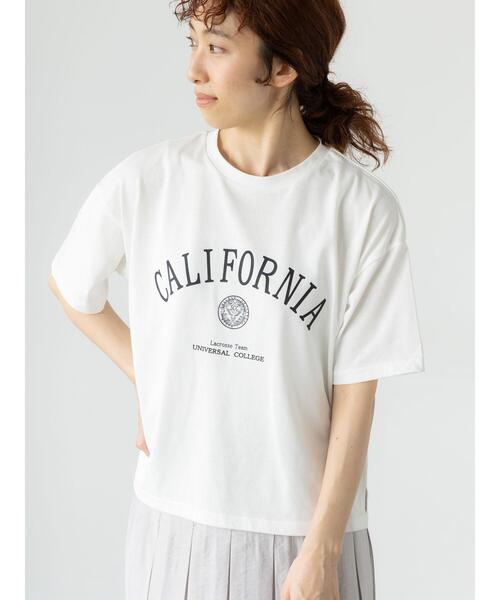Lugnoncure tシャツ 「接触冷感」カレッジ風ロゴTシャツ レディース : ZOZOTOWN Yahoo!店 - 通販 - Yahoo!ショッピング