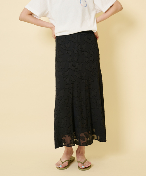 U by SPICK&SPAN 「U SPICK&SPAN」 フレアスカート 36 ブラック レディース : ZOZOTOWN Yahoo!店 - 通販 - Yahoo!ショッピング