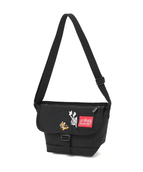 バッグ ショルダーバッグ 「公式」トムとジェリー NYLON MESSENGER BAG（XXS） FLAP ZIPPER POCKET ...