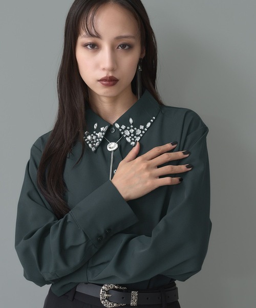 Yahoo!オークション - 「HARE」 長袖シャツ FREE ホワイト レディース