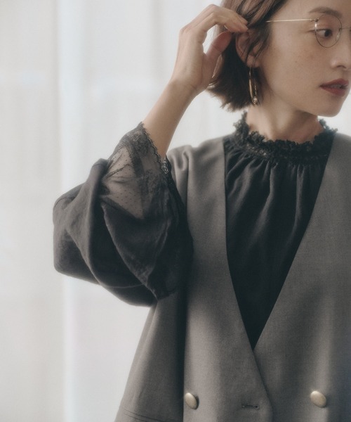 pual ce cin 「PUAL CE CIN」 長袖ブラウス FREE ブラック レディース : ZOZOTOWN Yahoo!店 - 通販 - Yahoo!ショッピング