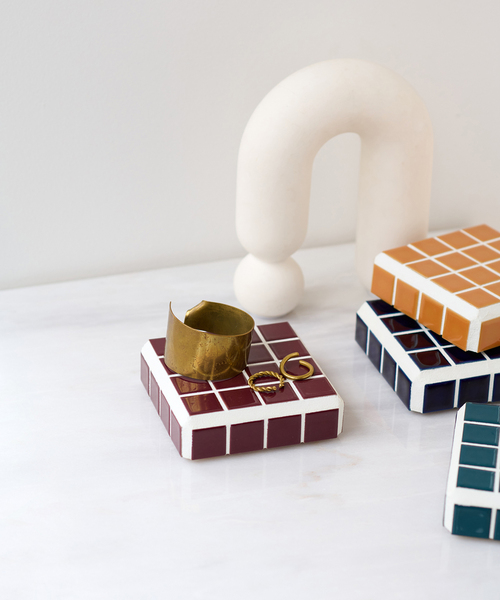 journal standard Furniture 文房具 「COLORIS TILE/クロリタイル」JSF別注 PLATE S アクセサリー トレイ M : ZOZOTOWN Yahoo ...