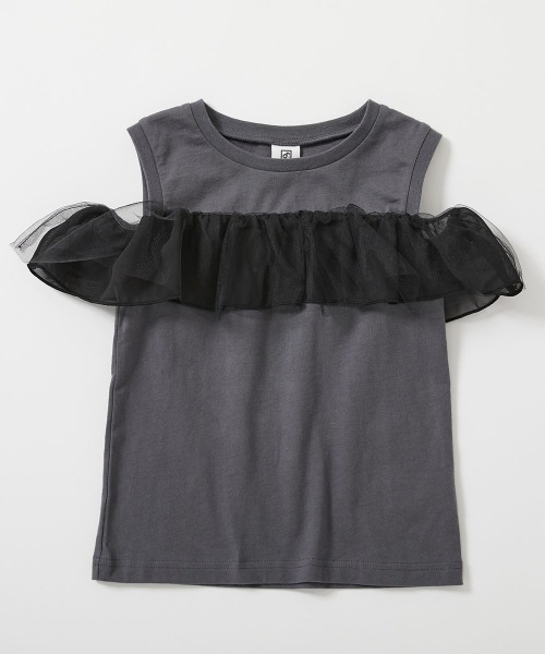 devirock tシャツ Tシャツ オフショルシフォンTシャツ キッズ : ZOZOTOWN Yahoo!店 - 通販 - Yahoo!ショッピング
