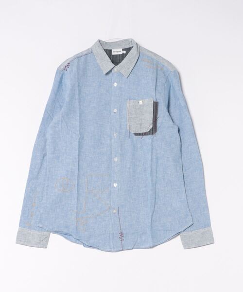 Desigual（デシグアル） シャツ ANDRES シャツロングスリーブ メンズ