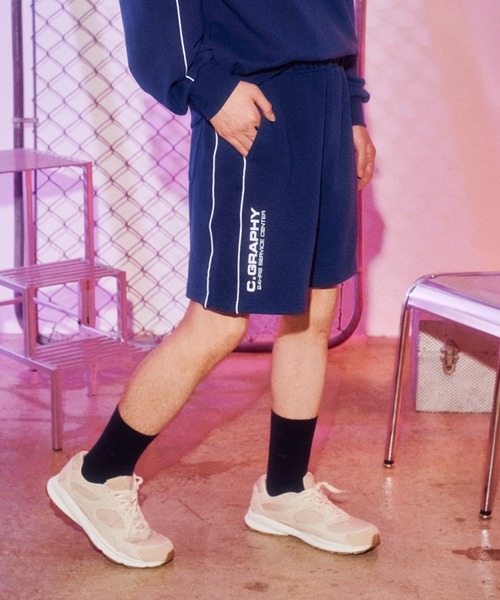 codegraphy 「codegraphy」 ハーフパンツ SMALL ネイビー メンズ : ZOZOTOWN Yahoo!店 - 通販 - Yahoo!ショッピング