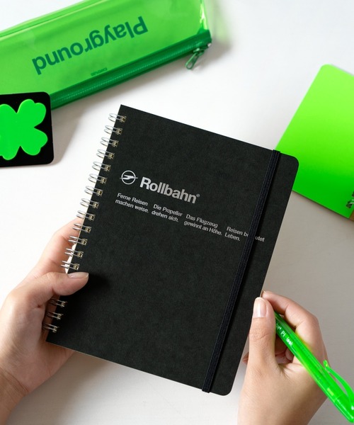 Rollbahn 手帳 「ZOZOTOWN限定」ロルバーン ポケット付きメモ ネオンL : ZOZOTOWN Yahoo!店 - 通販 - Yahoo!ショッピング