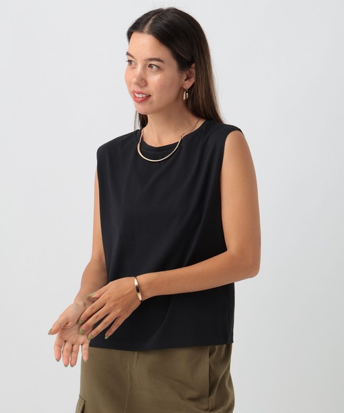 BAYFLOW tシャツ 「接触冷感/汗臭・汗ジミ軽減」コンパクトファンクションノースリーブT レディース : ZOZOTOWN Yahoo!店 - 通販 - Yahoo!ショッピング